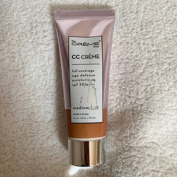 The Creme Shop | Makeup | New The Creme Shop Cc Cream Spf 3 Full ...